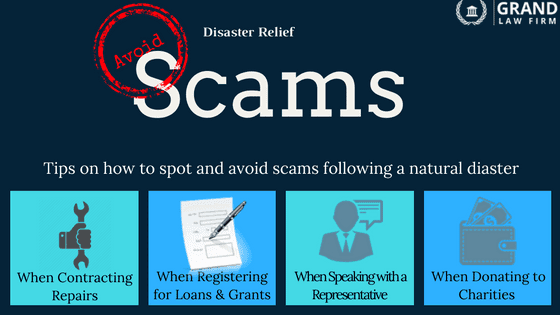 Tips for Avoiding Disaster Relief Scams
